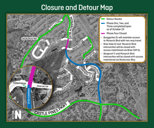 2024 Monarch Boulevard Reconstruction - City of Castle Pines