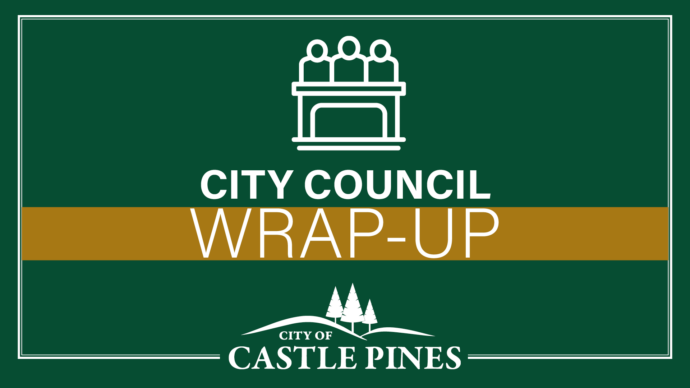 January 13 City Council Meeting Wrap-Up - City of Castle Pines
